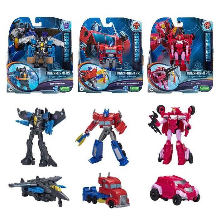 Hasbro Transformers Earth Fire Samurai Series Optimus Prime Elita ...
