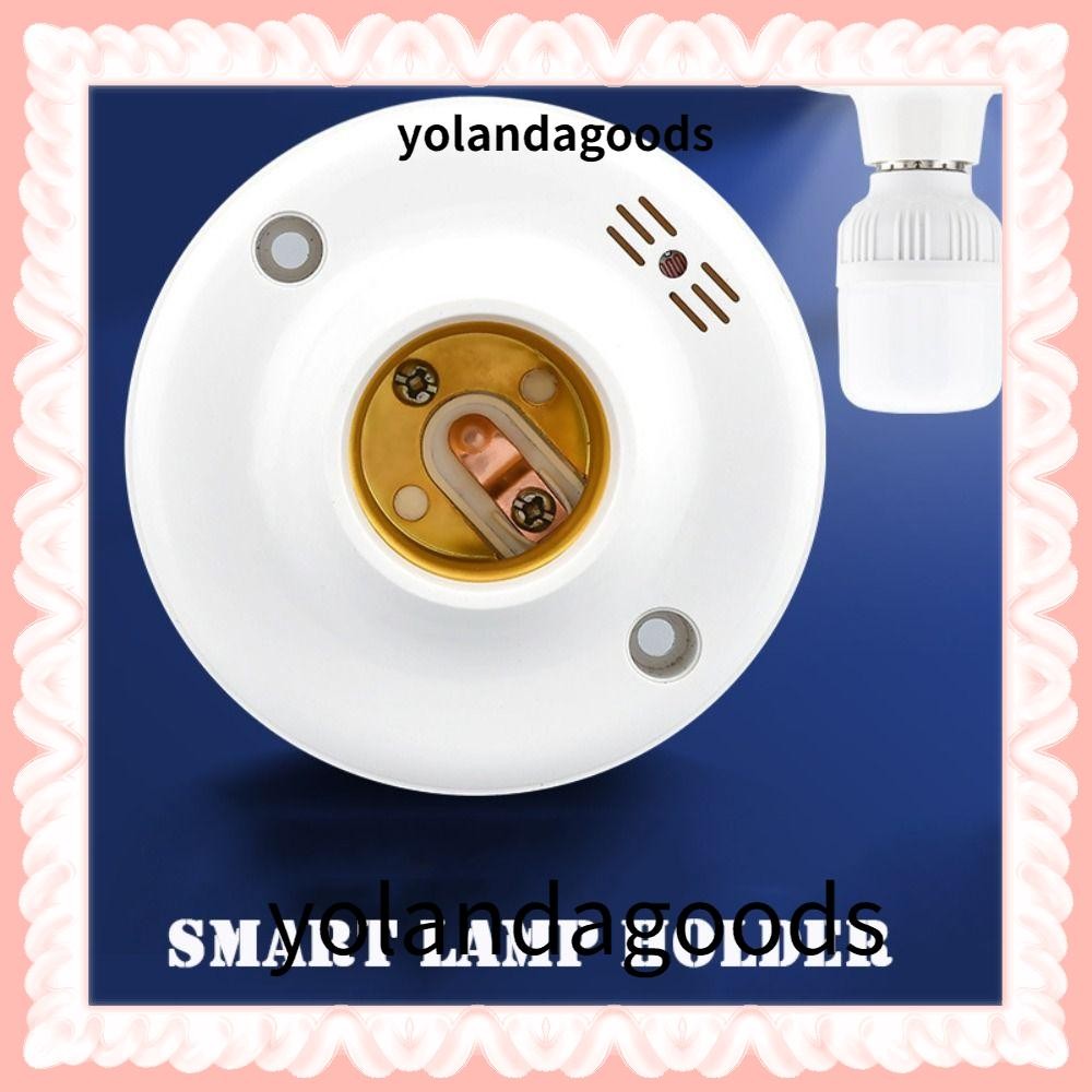 YOLAN Lamp Base Automatic Ceiling Wall Mount LED Bulb Socket | Shopee ...