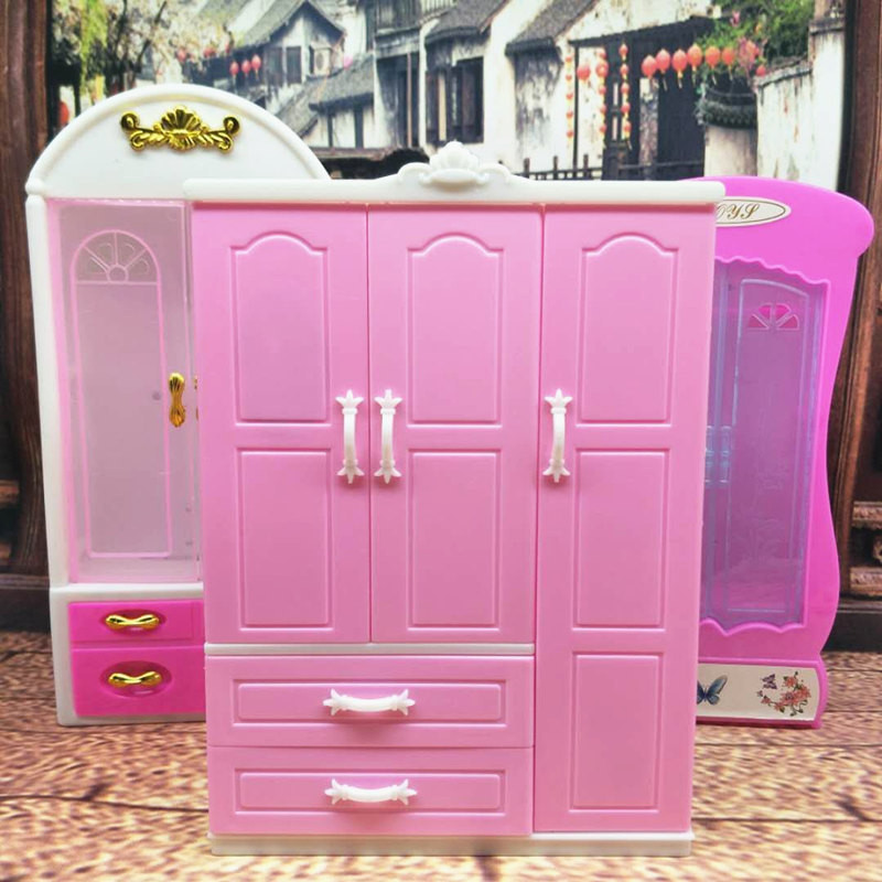 Barbie Shoe Rack Fantasy Wardrobe Wardrobe Storage Cabinet Shoes Doll ...