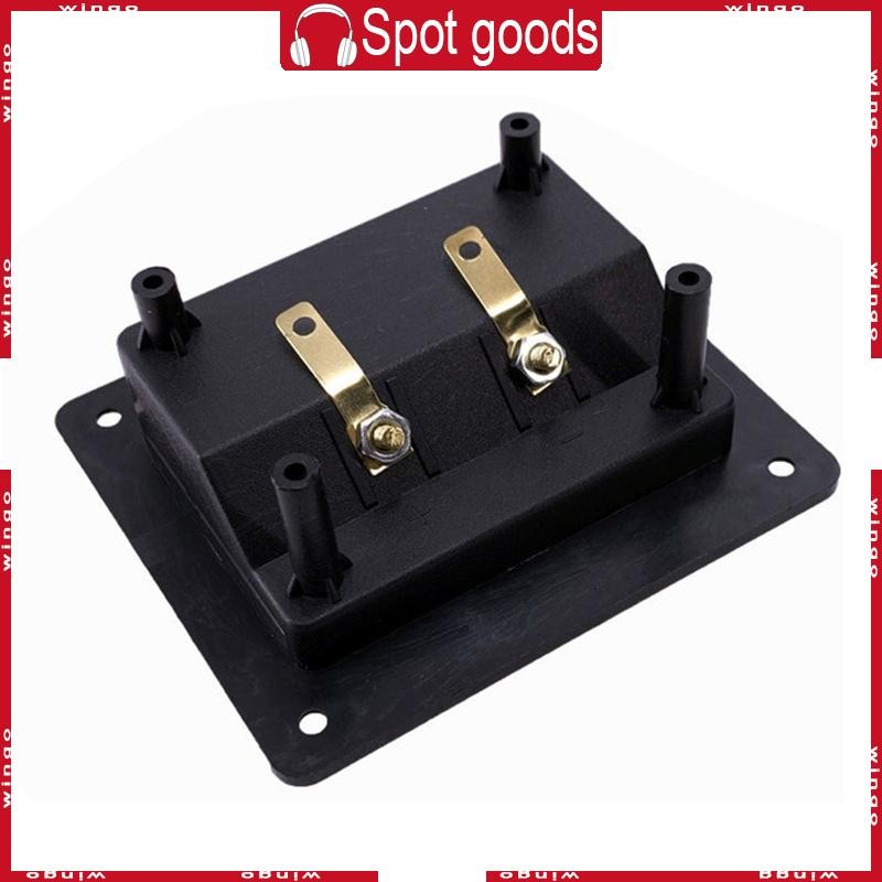 WIN 2Pin Junction Box External Banana Jack Speaker Amplifier Wire Clip ...