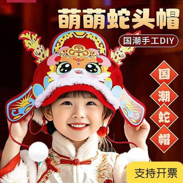 chinese new year hair clip Tahun Baru Ular Topi Kanak-kanak Buatan ...