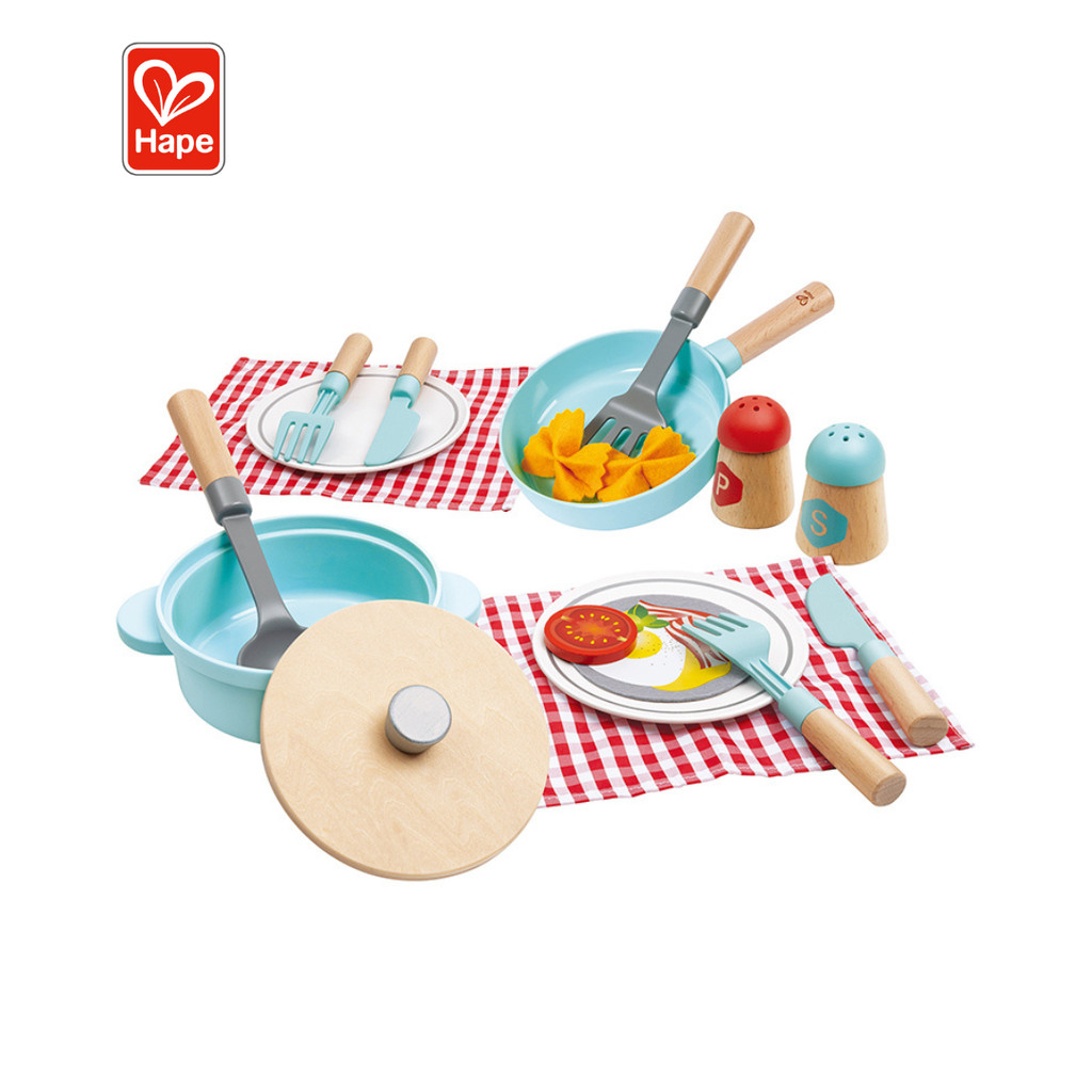 Hape Little Chef Cooking & Serve Play Set (2y+) | Shopee Malaysia