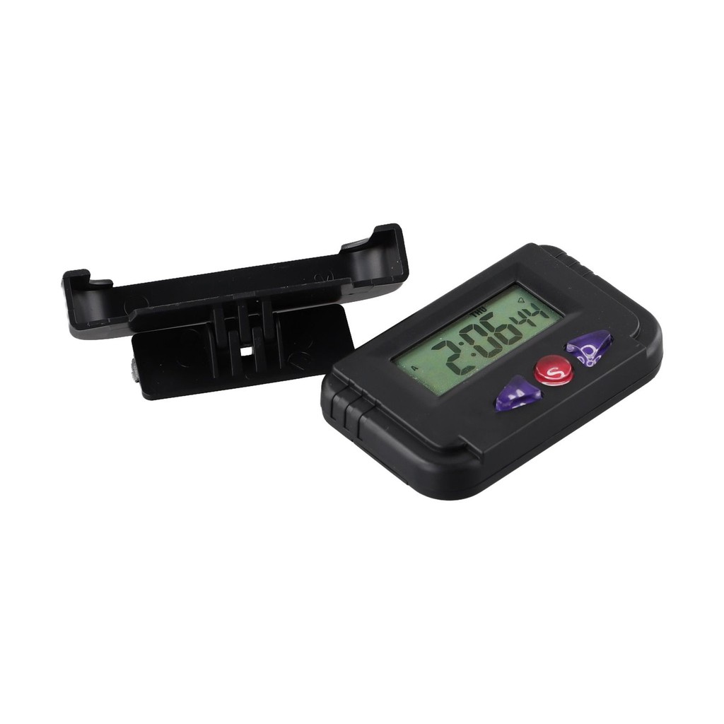 ⭐ Rainbowbug~Car Dashboard Desk Clock Digital LCD Screen Alarm Clock ...