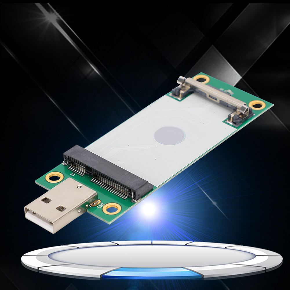 Nearbeauty Mini PCIE to USB Riser Card for WWAN Test Adapter 3G/4G ...
