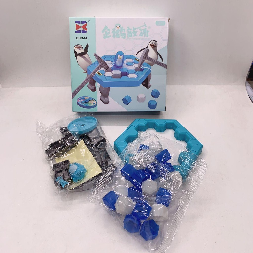 Penguin Game Design Knock Ice Game Multiplayer Balance Ice Cube Ice ...