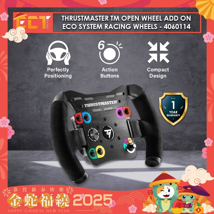 Thrustmaster TM Open Wheel Add On ECO System Racing Wheels (PC, XBOX ...