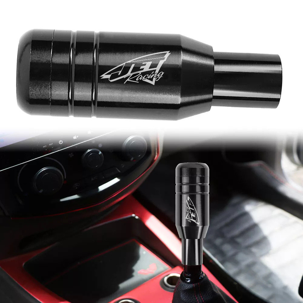 Universal JDM Aluminum Black Automatic Car Gear Shift Knob Lever ...