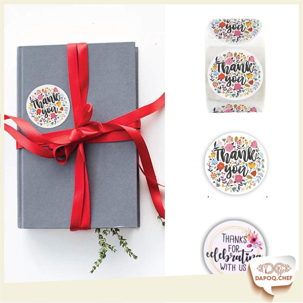 DC Sticker Doorgift Kahwin Wedding Thank You Label Goodies Pelekat ...