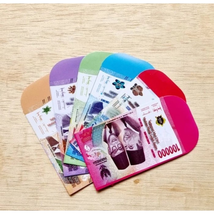 Ampau 2025 MONEY character Eid envelope 50 sheets UK 11X7CM | Shopee ...
