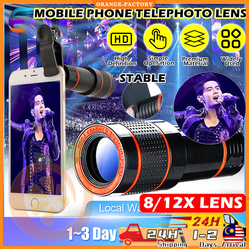 Mobile phone camera lens 28X telephoto zoom wide-angle macro high ...