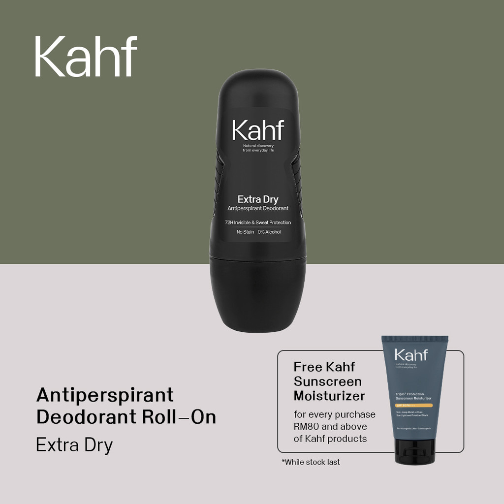 Kahf Antiperspirant Deodorant Roll On 45 ml | Shopee Malaysia