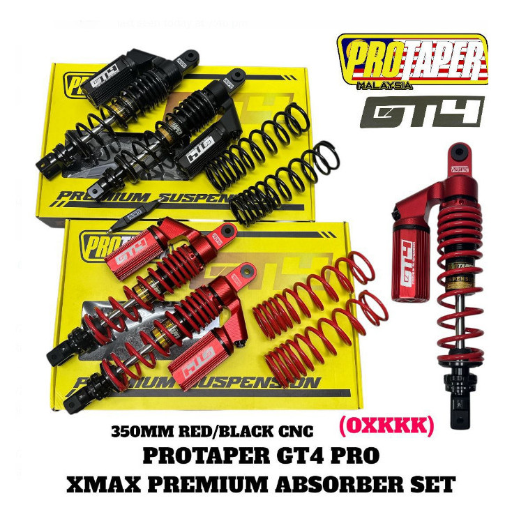 PROTAPER RACING [ 350MM ] GT4 PRO CNC ADJUSTER PREMIUM ABSORBER SET ...