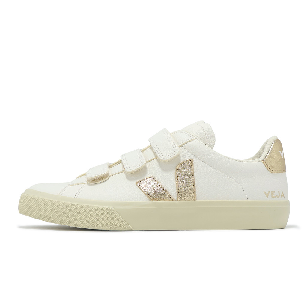 Veja Casual Shoes Recife Logo Leather Men's Beige Gold Classic White ...