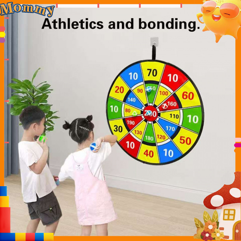 【🇲🇾 Ready Stock】Large Kids Dart Board Toys Children Throwing Cloth ...