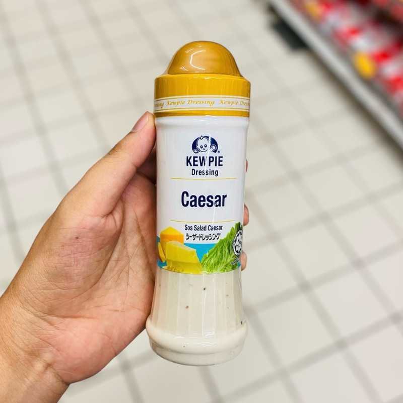 Kewpie Dressing Halal Caesar / Sos Salad Caesar (210ml) | Shopee Malaysia