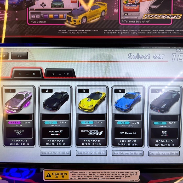 Banapassport wmmt6RR R32 SSS7 11th Grade Ace There are 20 Tacho Meters ...