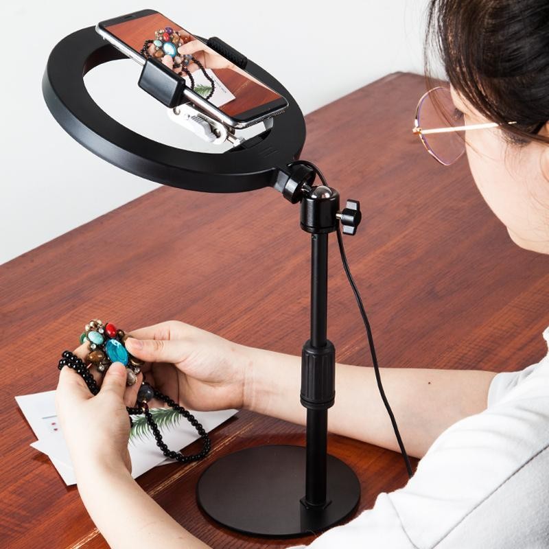 Mobile Phone Desktop Overhead Stand Photography Fill Light Jewelry ...