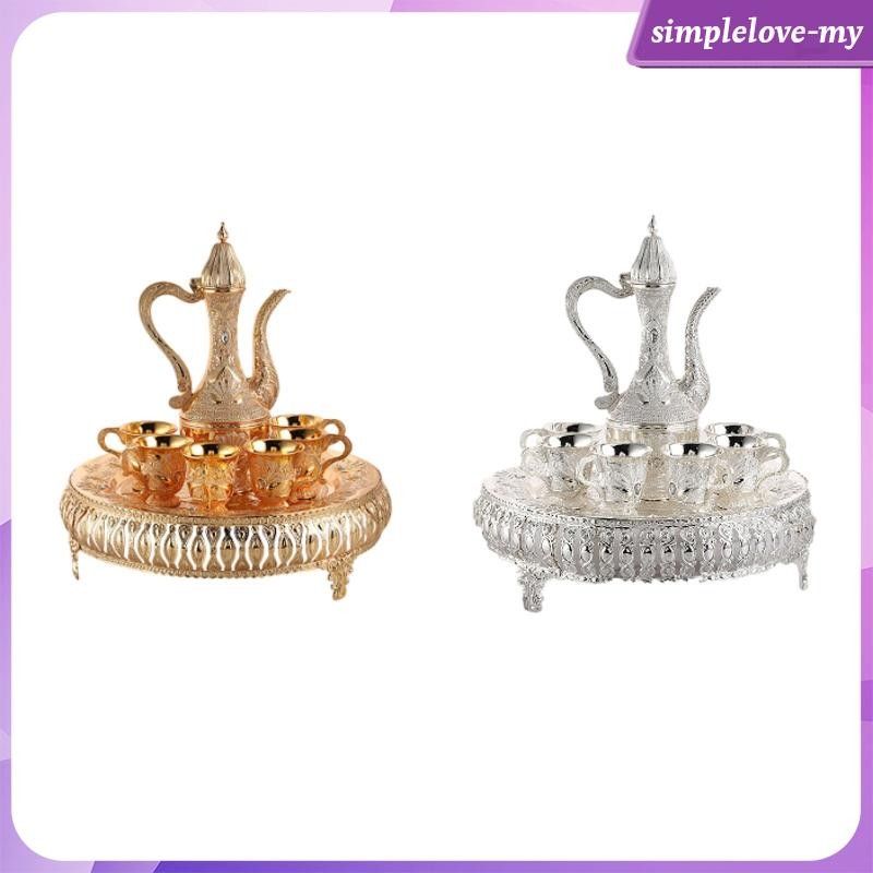 [SimpleloveMY] Tea Service Set Turkish Coffee Tea Pot Set Home Decor ...
