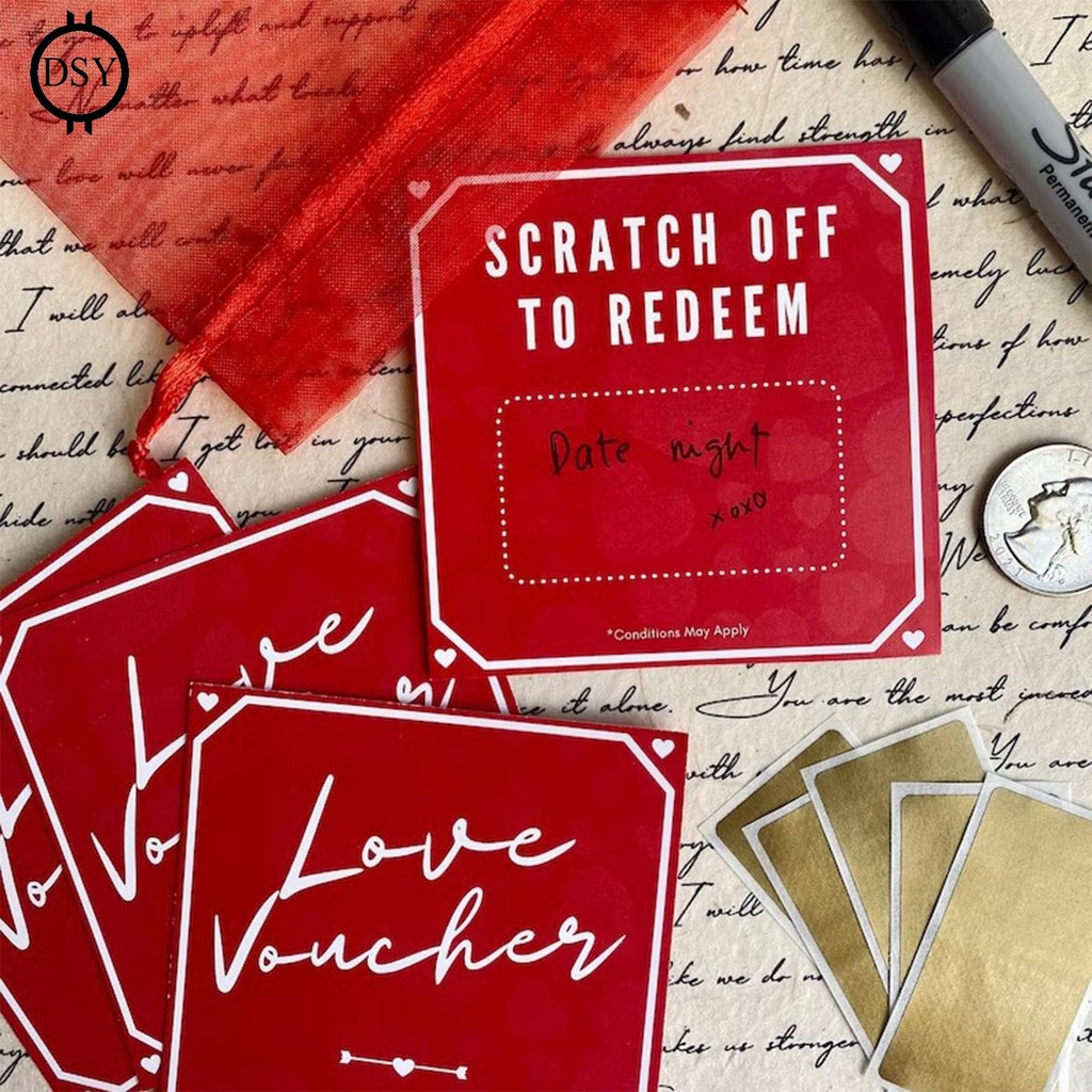 Valentines Scratch Off Love Notes Cards Date Night Cheeky Anniversary ...