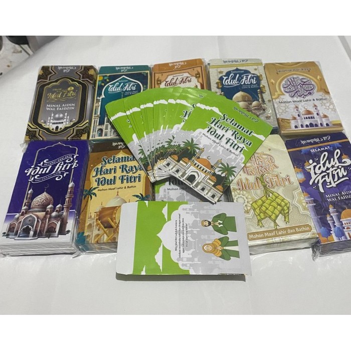 Ampau 100 SHEETS / MOSQUE EID ENVELOPE DF UK medium 11x7cm - MIXMASJID ...