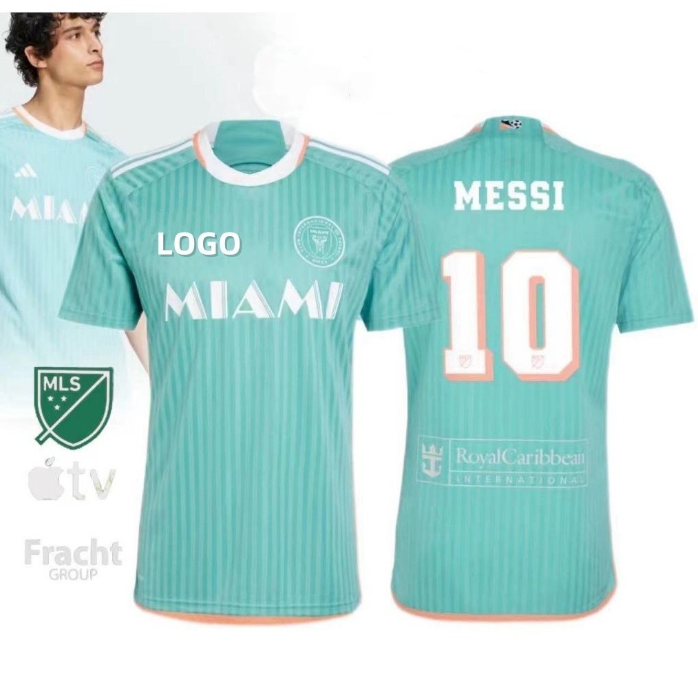 Fan Issue 24-25 Inter Miami Third Away Jersey Men's Football Shirt ...