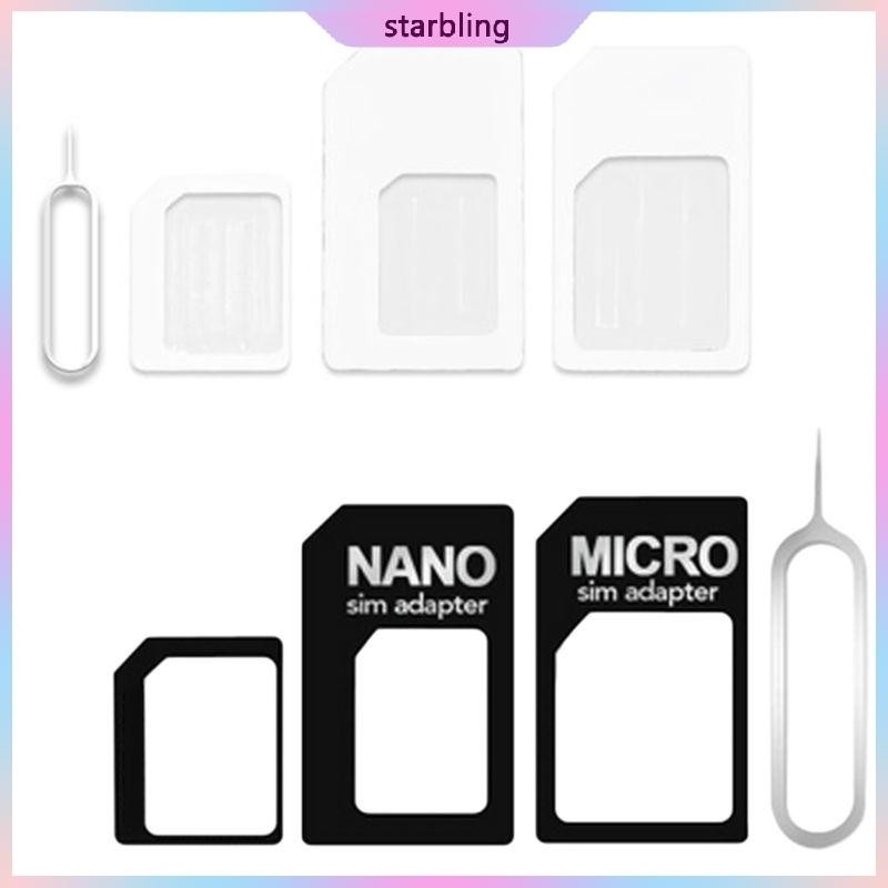Star 4 in 1 Convert for Nano SIM Card to Micro Standard Adapter Micro ...