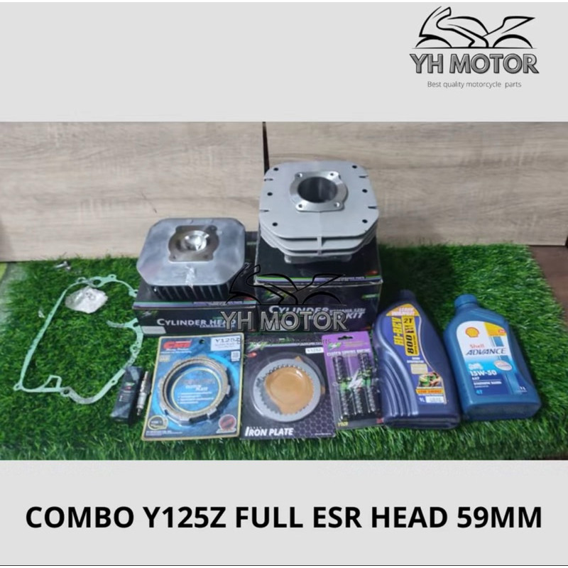 ESR head block COMBO set Y125zr y125 59mm laku keras | Shopee Malaysia