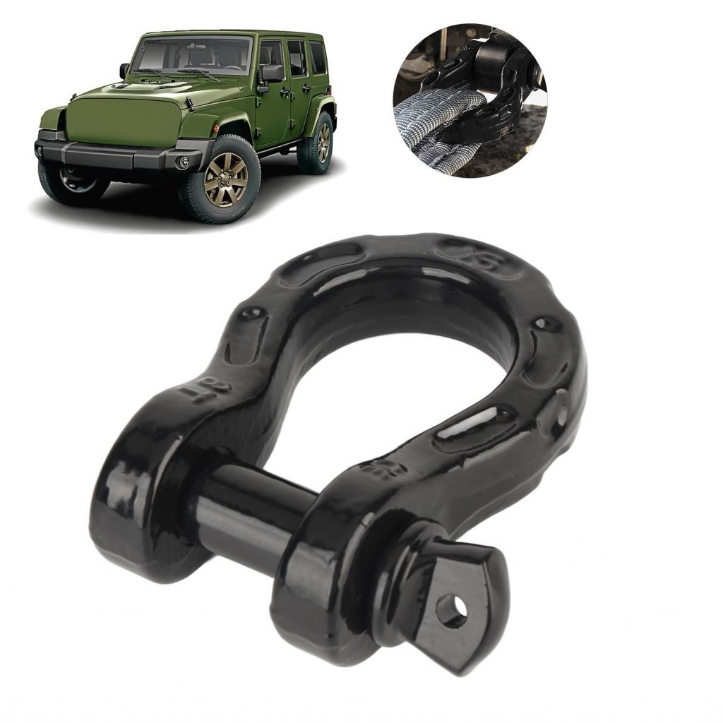 Honglai8 D Ring Shackle 8T 17600lbs Load Capacity 32T 70400lbs Breaking ...