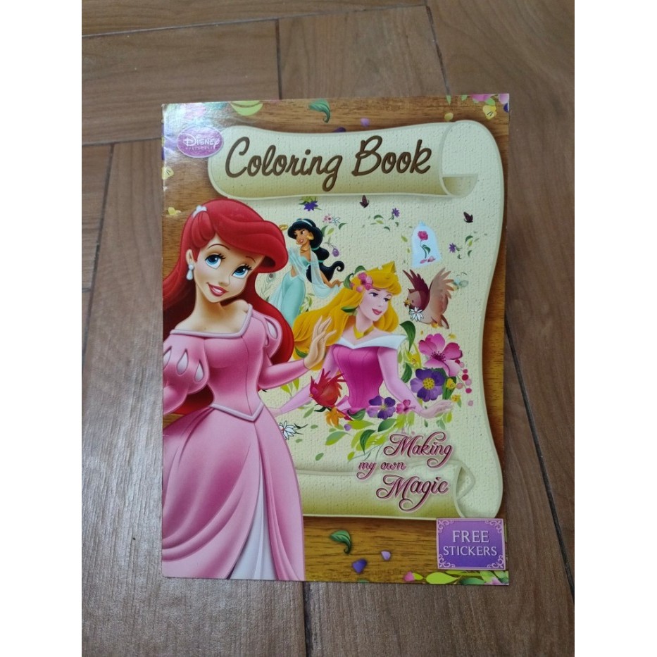 Disney Princess - Coloring Book - Making My Own Magic | Shopee Malaysia