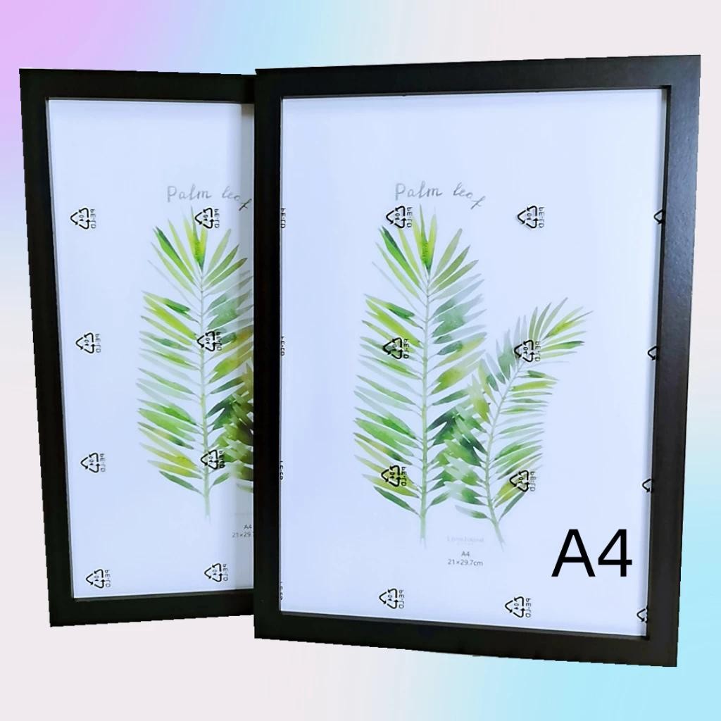 MODERN A3 A4 Poster Certificate Photo Frame Simple Wooden A4 Frame ...