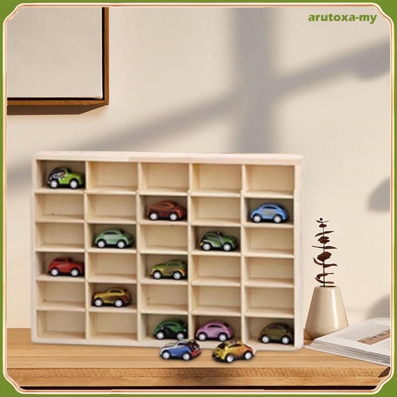 [ArutoxaMY] Wood Toy Car Display Rack,Toy Car Storage,Showcase, Model ...