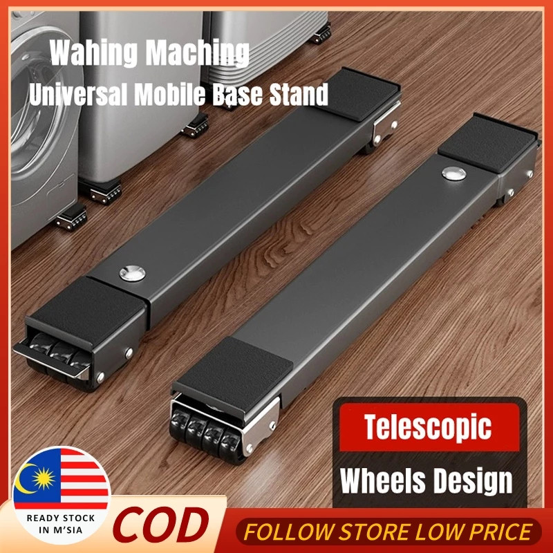 Buildcore Washing Machine Stand Roda Mesin Basuh Kaki Dryer Roller Base ...