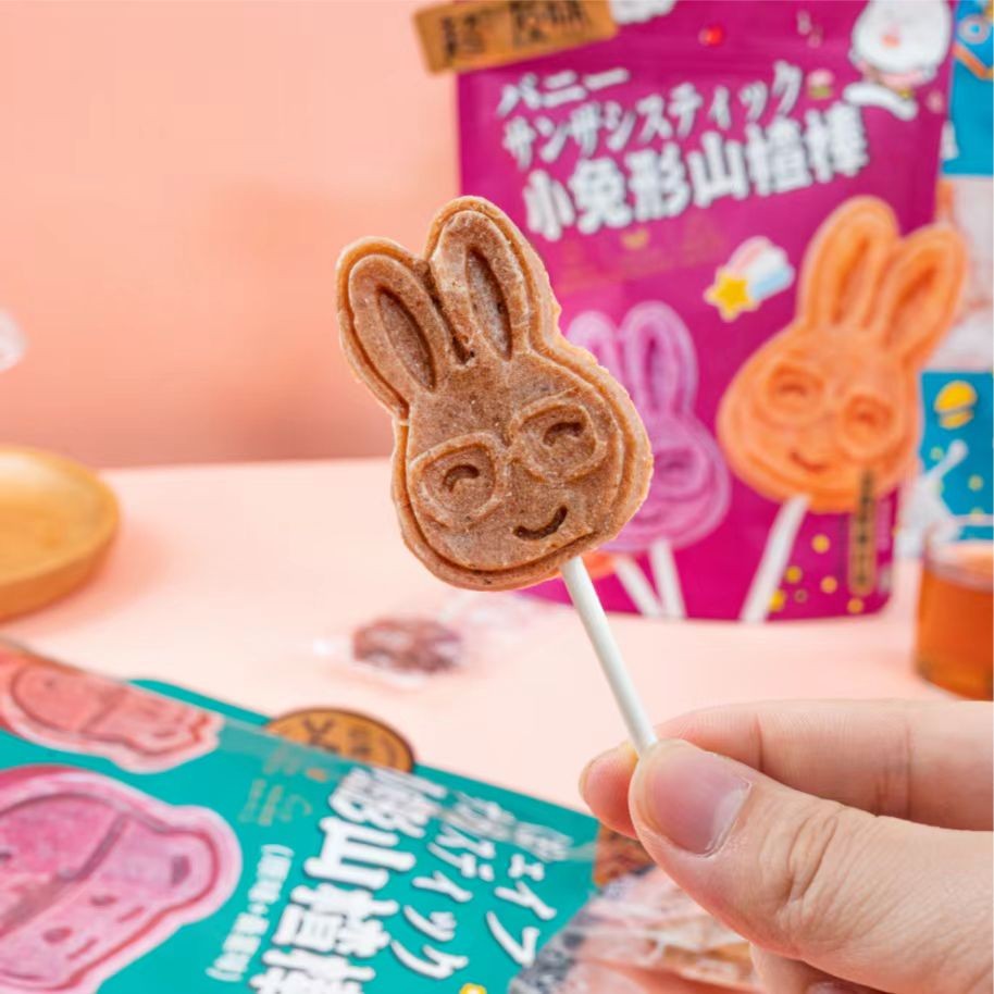 Bunny-Shaped Hawthorn Stick (Comprehensive Flavor) (Original Flavor ...