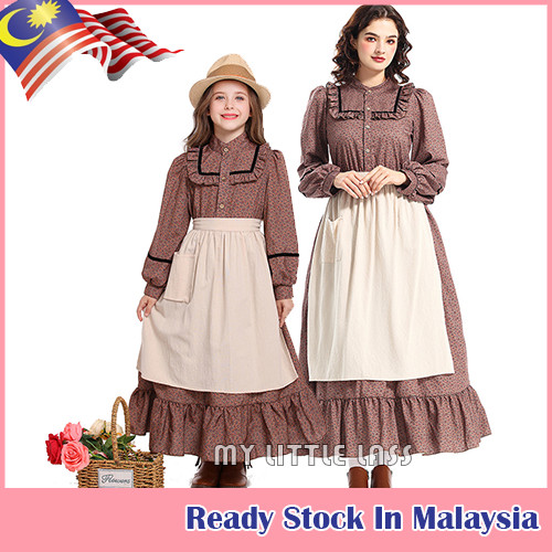 MYLITTLELASS Vintage Prairie Mother Daughter Village Country Girl ...
