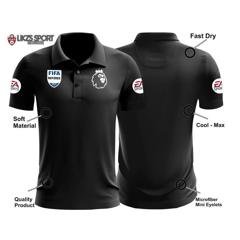 Referee Jersey For BPL 2021- Referee Cloth - Referee Wear | Shopee Malaysia