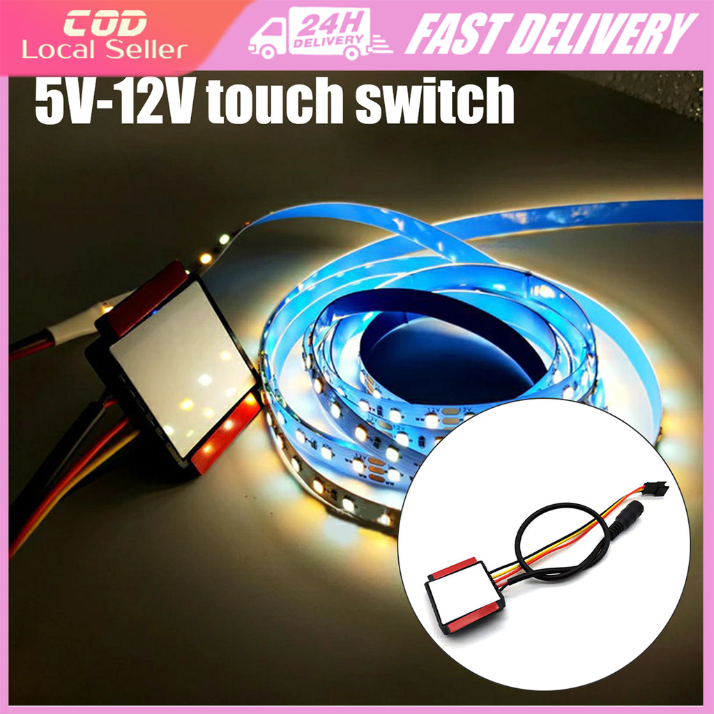 Touch Sensor Switch 12V 3A 36W Smart LED Light Mirror Headlight Mirror ...