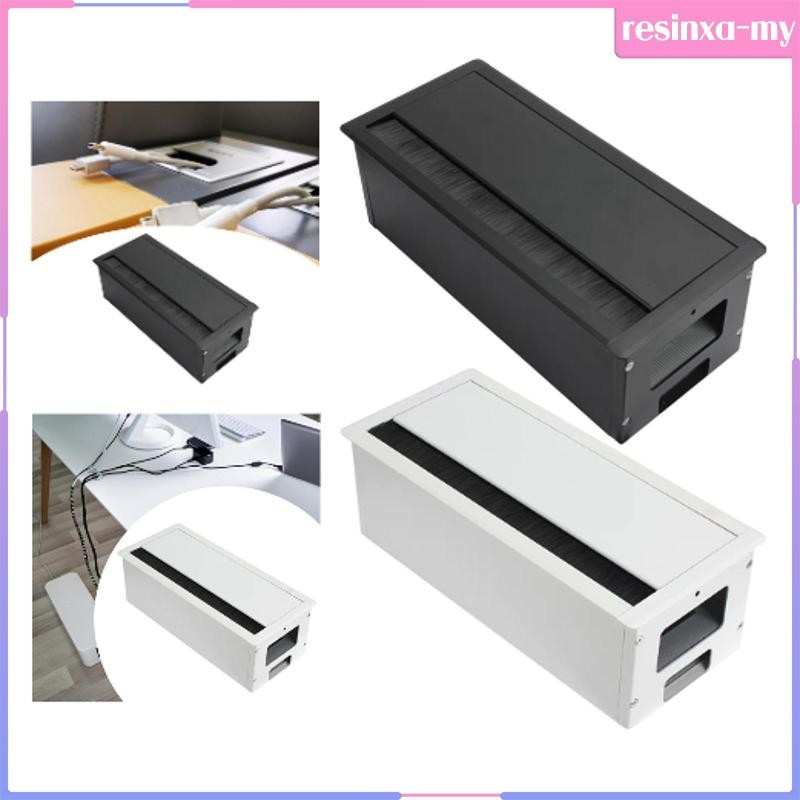 [ResinxaMY] Desk Cord Grommet Rectangular Wire Organizer Office and ...