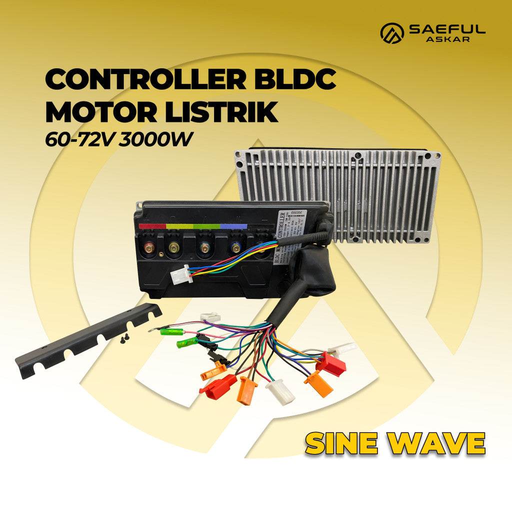 Sine Wave Controller Electric Motor Electric Motor BLDC Control 48V 60V 64V 72V 84V 3000W Watt ...