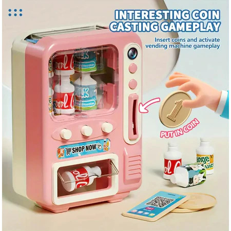 NEW STOCK!! 25PCS Kids Toy Vending Machine kids claw machine pretend ...