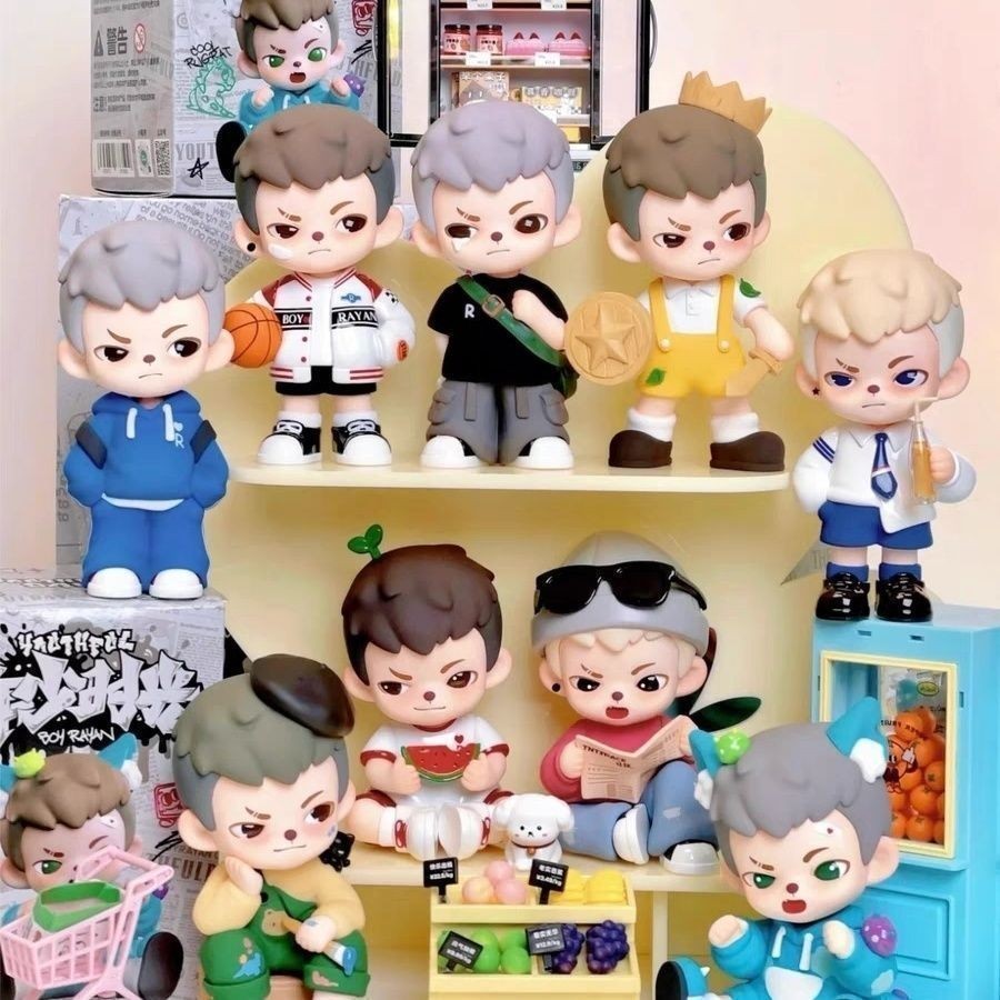[Genuine] TNTSPACE Boy Rayan 2 Youthful Days Series Figures Blind Box Cute Figures Doll Toy ...