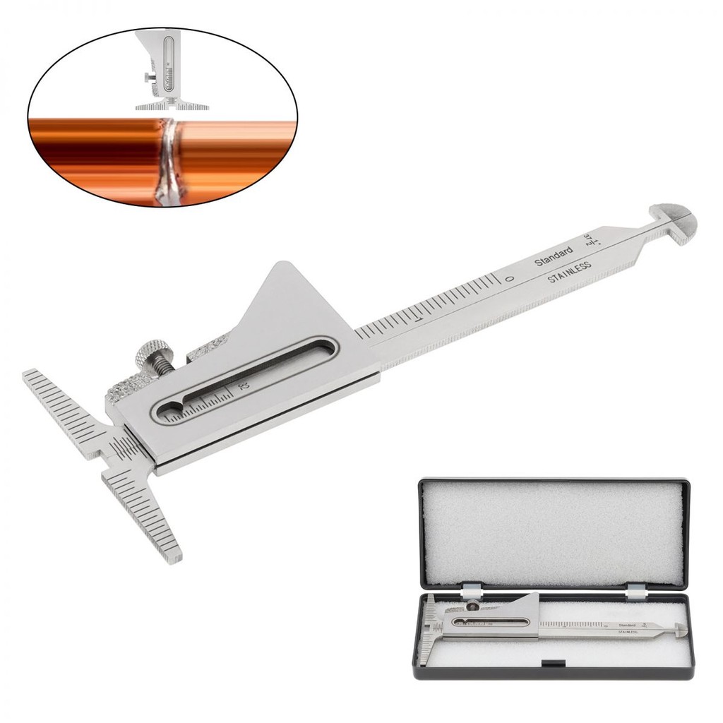 HI-LO Stainless Steel Weld Misalignment Ruler for Measurement of Groove ...