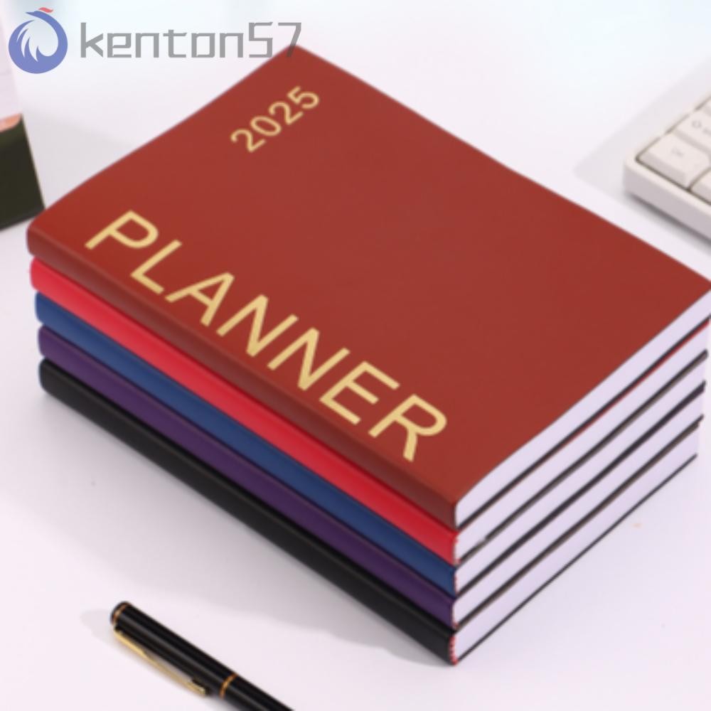 KENTON Efficiency Plan Notebook, Index Design 12 Months 2025 Schedule ...