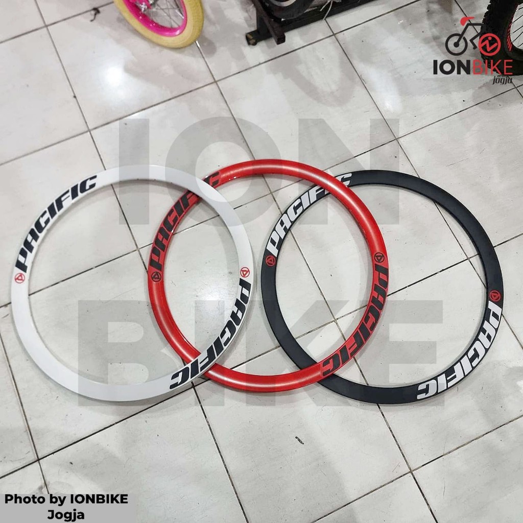 Rims Rims Pacific B512 36 Hole 36H 700c 40mm 40 mm 700 H Fixed Gear Fixie Bike 4cm 4 Cm Thick ...