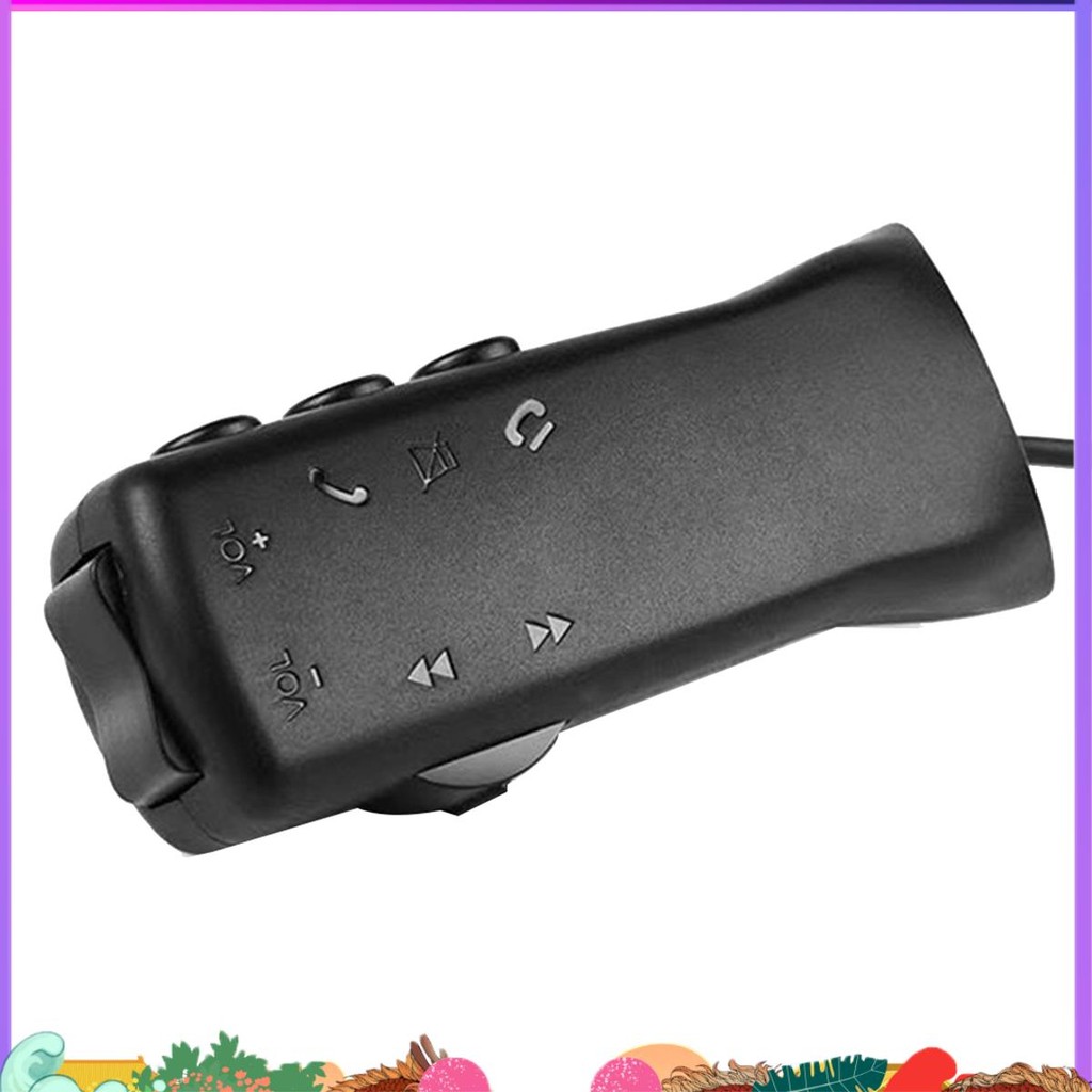 7-Key Universal Steering Wheel Controller Multi-Functional Controller ...