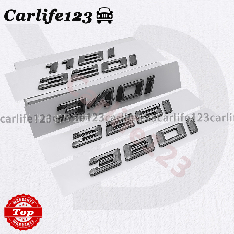 BMW 3 / 5 / 7 Series Emblem Gray 118i 320i 340i 380i 520i 550Li 740Li ...