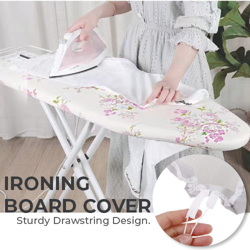 MY1PC RANDOM DESIGN Iron Board Cover with sponge/Alas Papan Seterika ...
