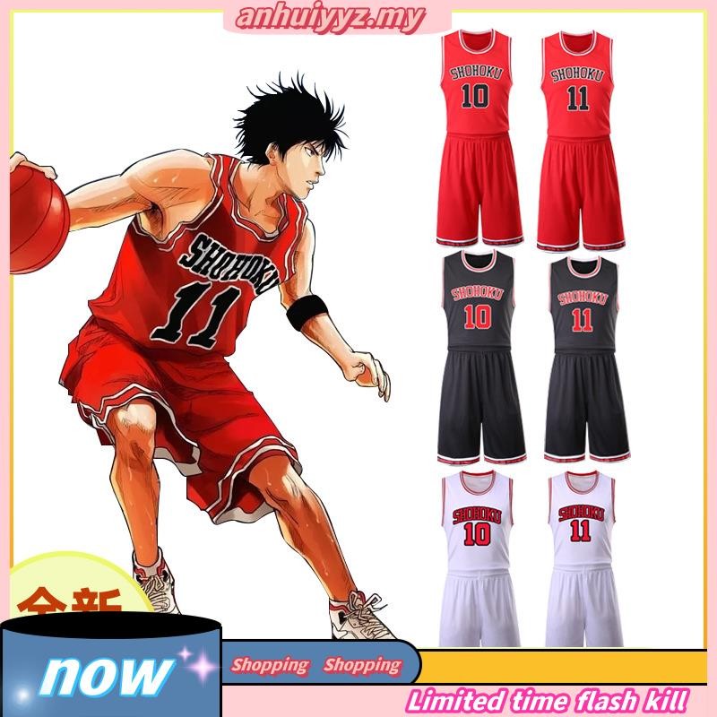 Slam Dunk Cosplay Kaede Rukawa Sakuragi Hanamichi Cosplay Costume Anime ...