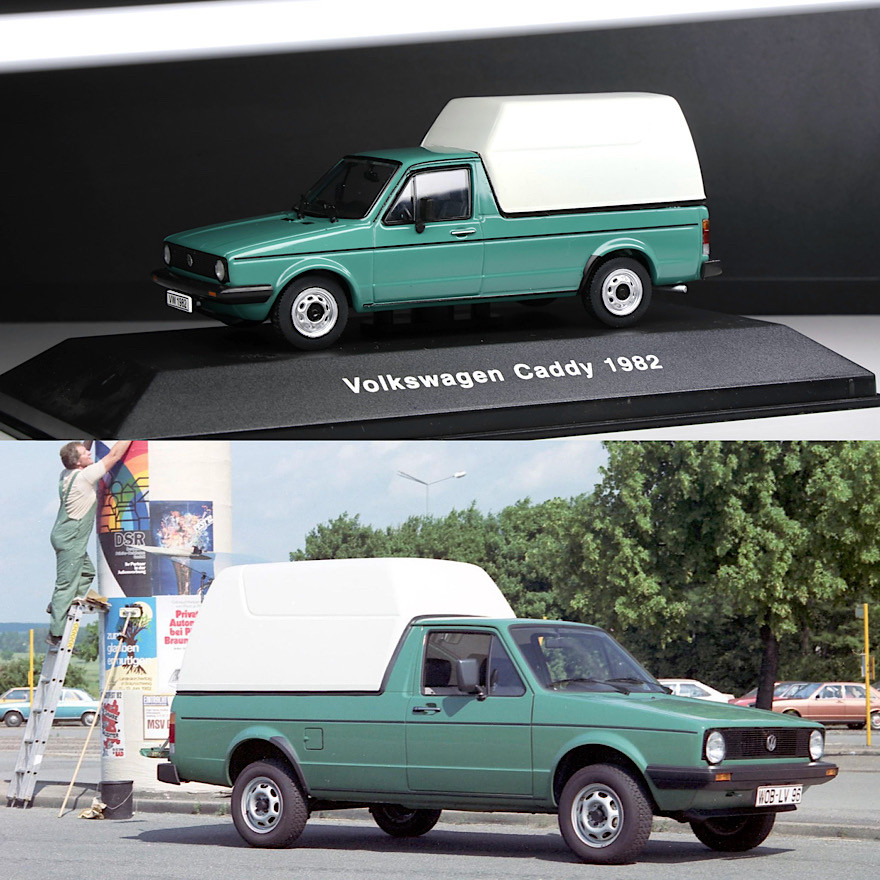 Available IXO 大众 Volkswagen Caddy 14D 1982 Van 1:43 开迪初代 | Shopee Malaysia