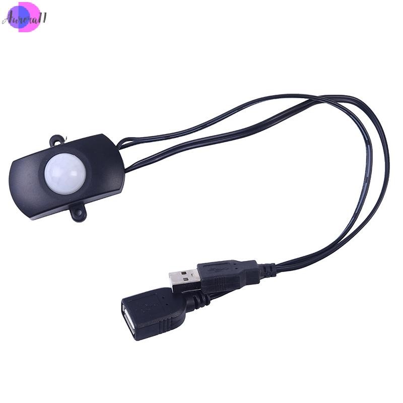 Aurora11 DC 5V-24V USB DC Body Infrared PIR Motion Sensor Switch Human ...