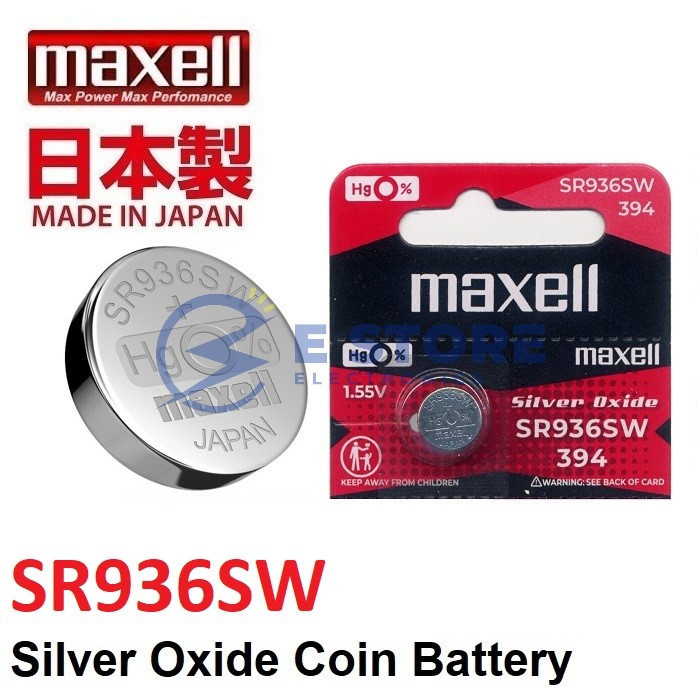 SR936SW GENUINE Maxell Silver Oxide Battery 1.55V | Shopee Malaysia